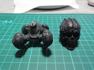 Evil Head (Original Design) (邪悪な頭) – Ryu Oyama (大山竜) Archive