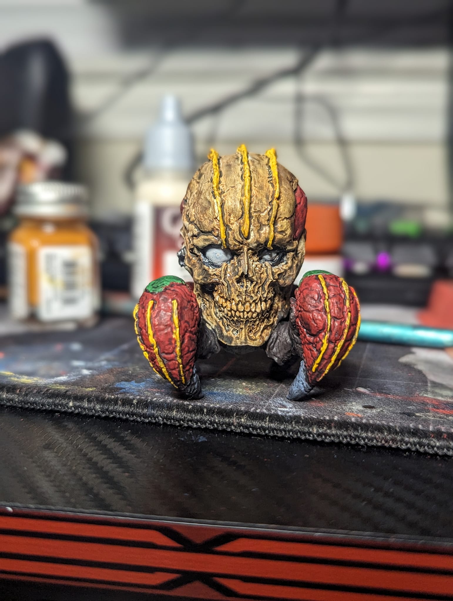Evil Head (Original Design) (邪悪な頭) – Ryu Oyama (大山竜) Archive